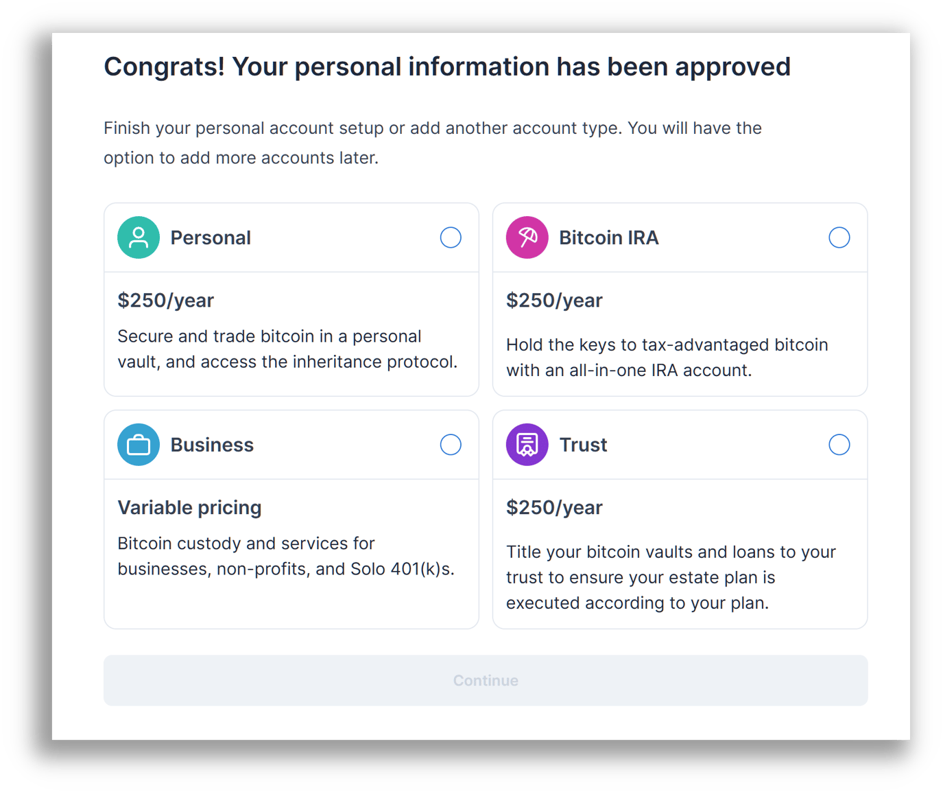 How do I set up a trust account?